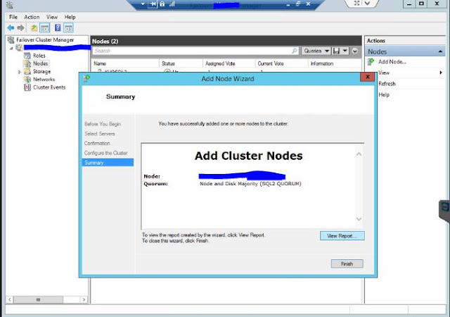 How to add SQL node to failover cluster - TECH Stuff