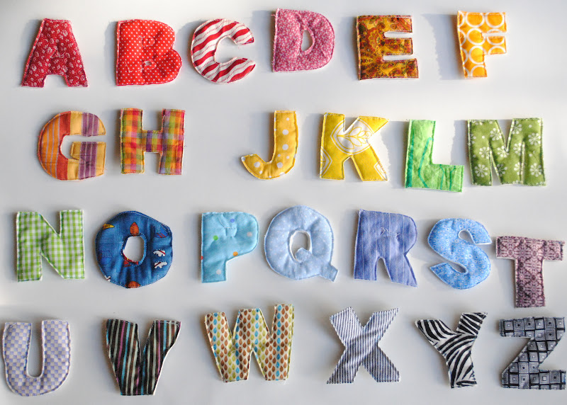 jandjhome: Fabric ABC's