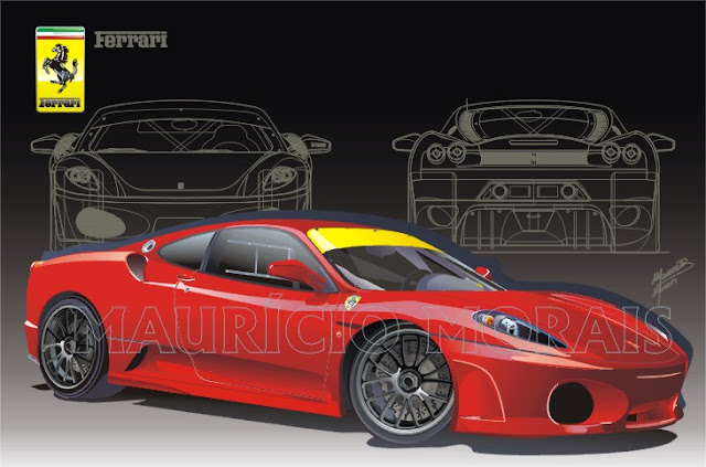 FERRARI F430 - O PÔSTER