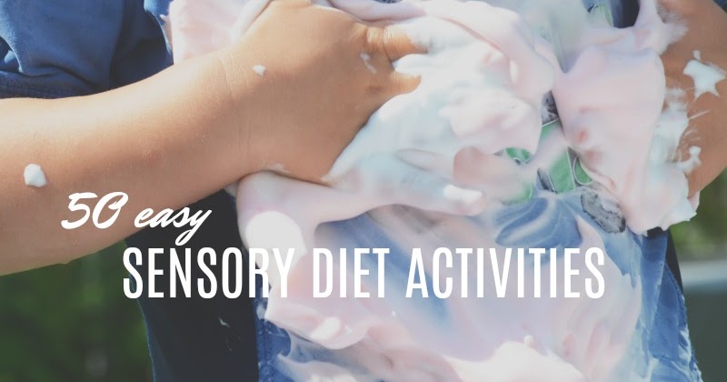 50 Sensory Diet Activities | And Next Comes L - Hyperlexia Resources