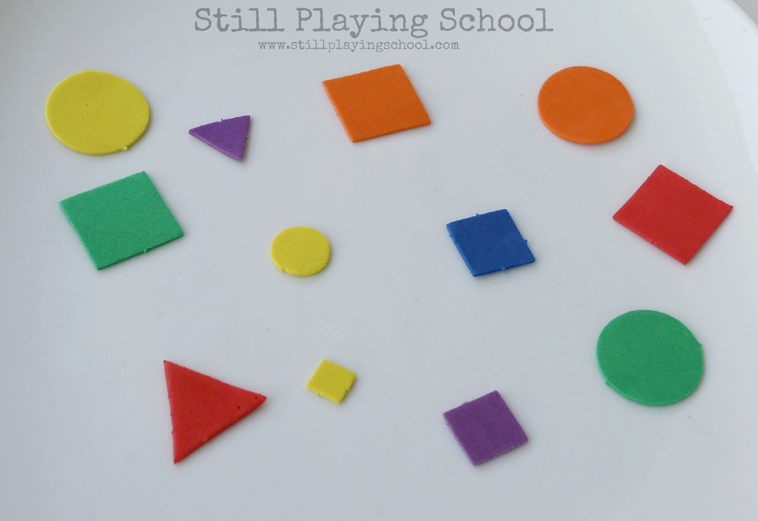 Shape Sensory Squish Bag for Kids | Still Playing School