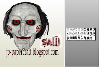 Saw Mask Papercraft | Papercraft Paradise | PaperCrafts | Paper Models ...