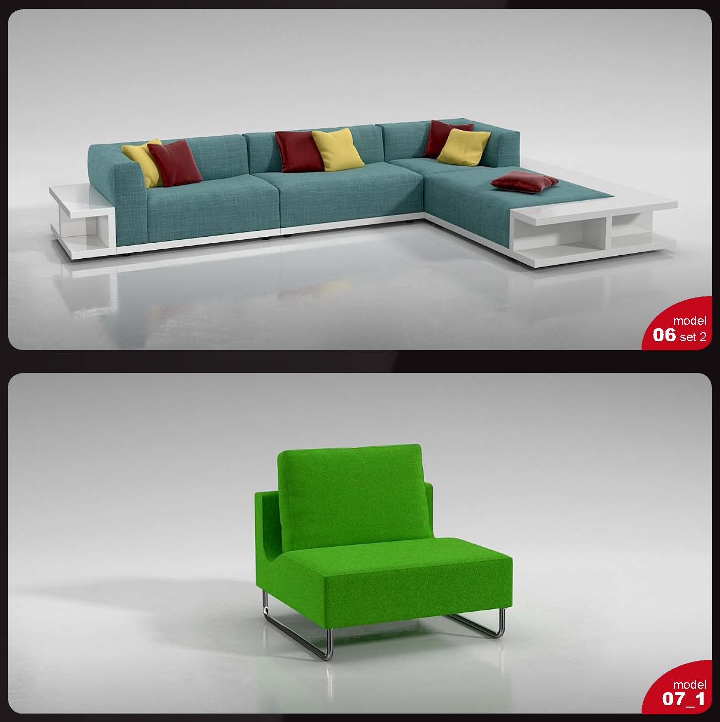Tổng hợp 73 File 3D model Sofa EVERMOTION ARCHMODELS VOL.129