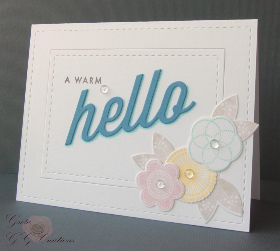 GG Creations: A Warm Hello