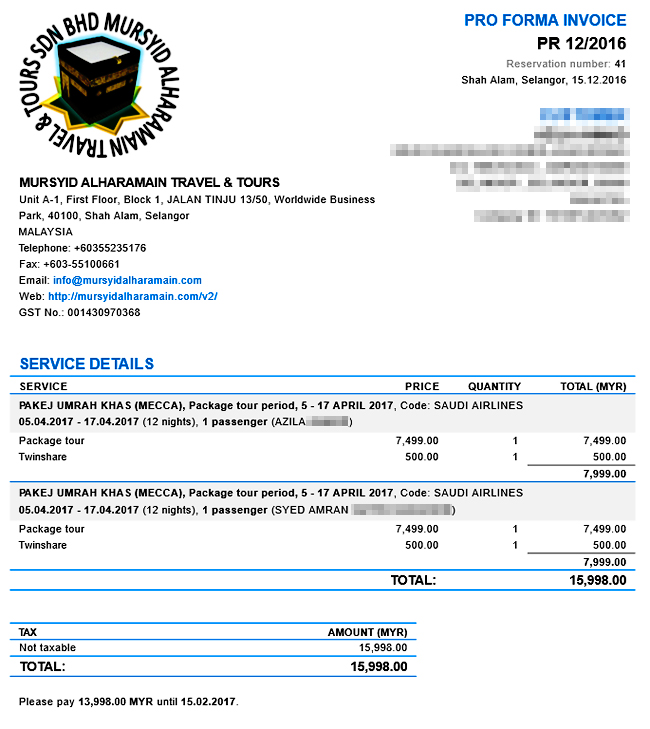 Agar Aku Tidak Lupa: UMRAH 2017 - DAY 01 - PREPARATION & DEPARTURE