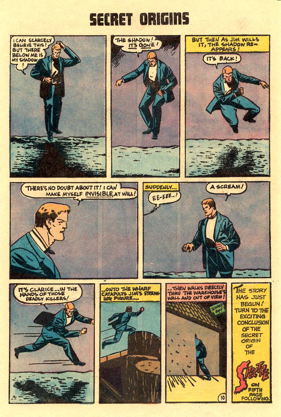 The Dork Review: Secret Origin: Spectre