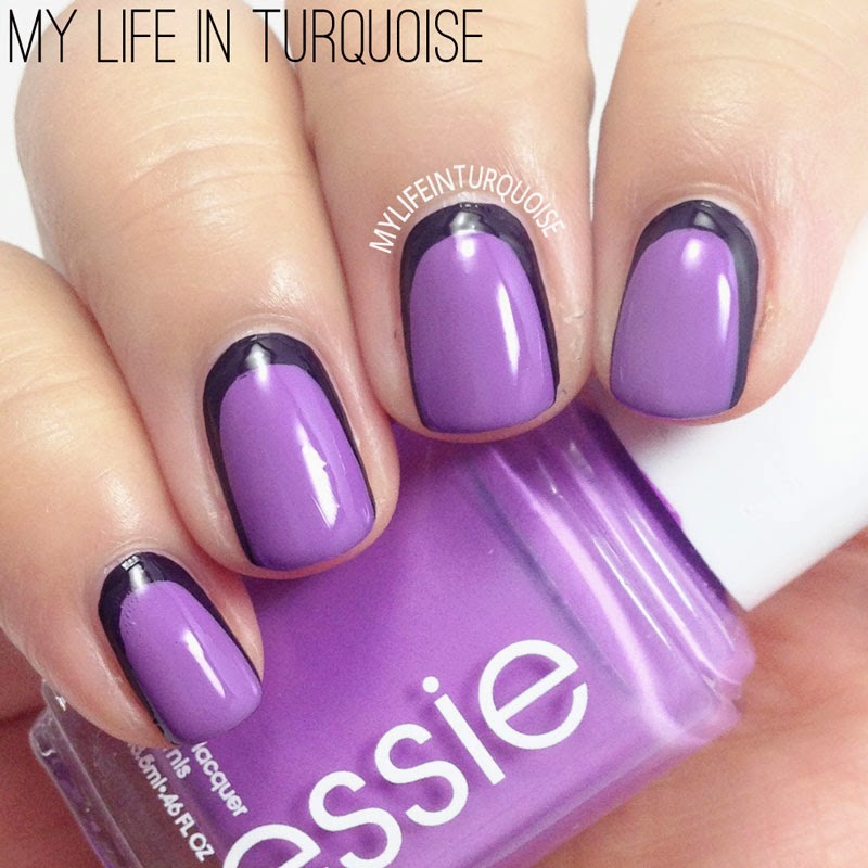 My Life in Turquoise: 31DC2014 - Day 06 - Violet Nails - Ruffian