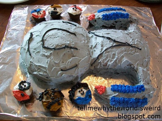 Star Trek Next Generation Cake