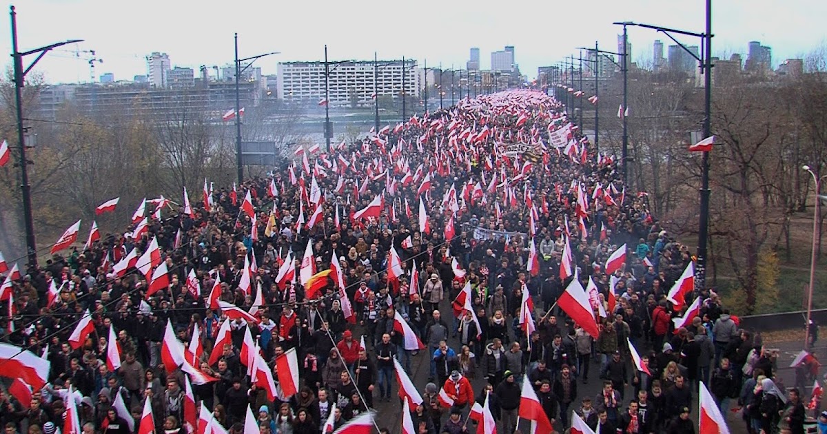 Nationalist Sentinel: 60,000 White Nationalist march in Poland - Sunday ...