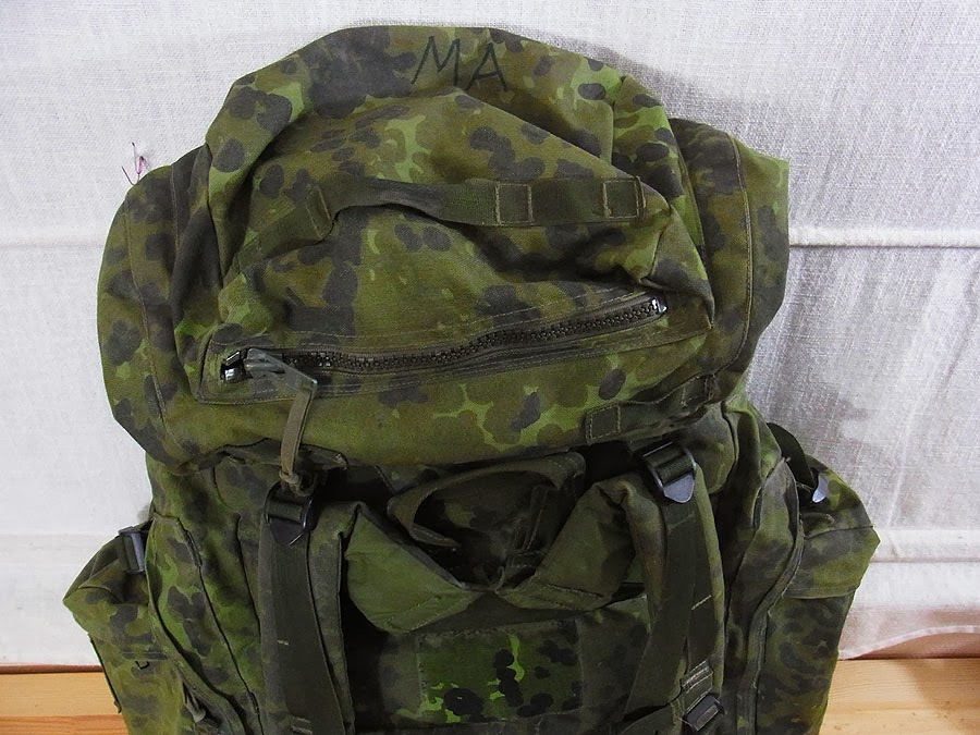 Webbingbabel: Danish Army Rucksack M-96 Rygsæk M-96