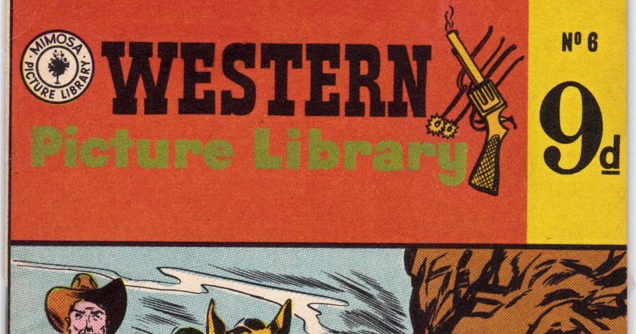 South African Comic Books: Mimosa Western Picture Library Digest 6