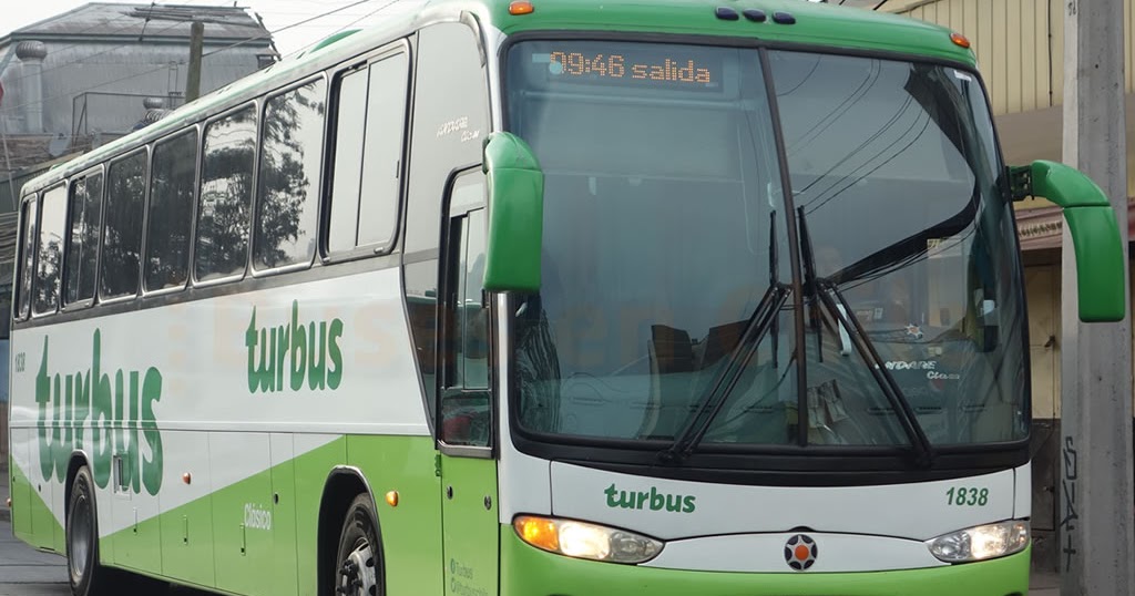 Buses en Chile | Juan Guillermo Pacheco S.: Tur-Bus | N° 1838.-