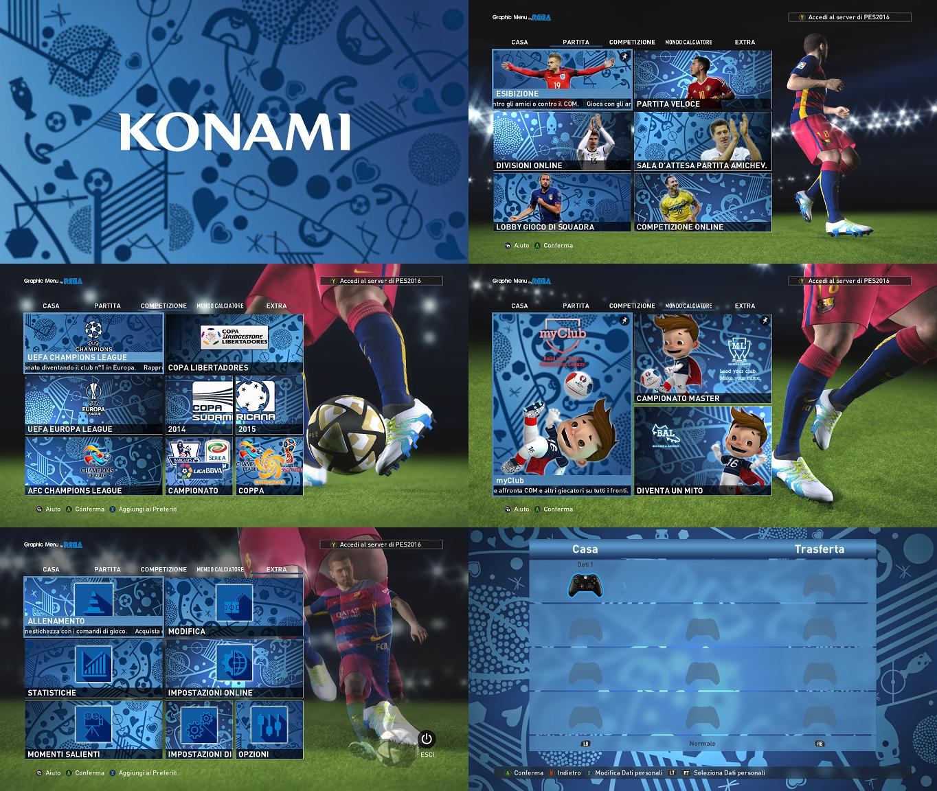 pes-modif: PES 2016 ITALIA Euro 2016 Graphic Menu by Enzo