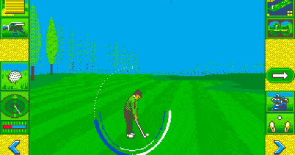 Atari ST games website: Microprose Golf