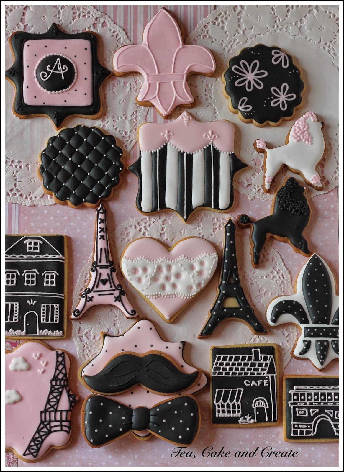 Tea, Cake & Create: Paris Cookies - Ooh, La La!