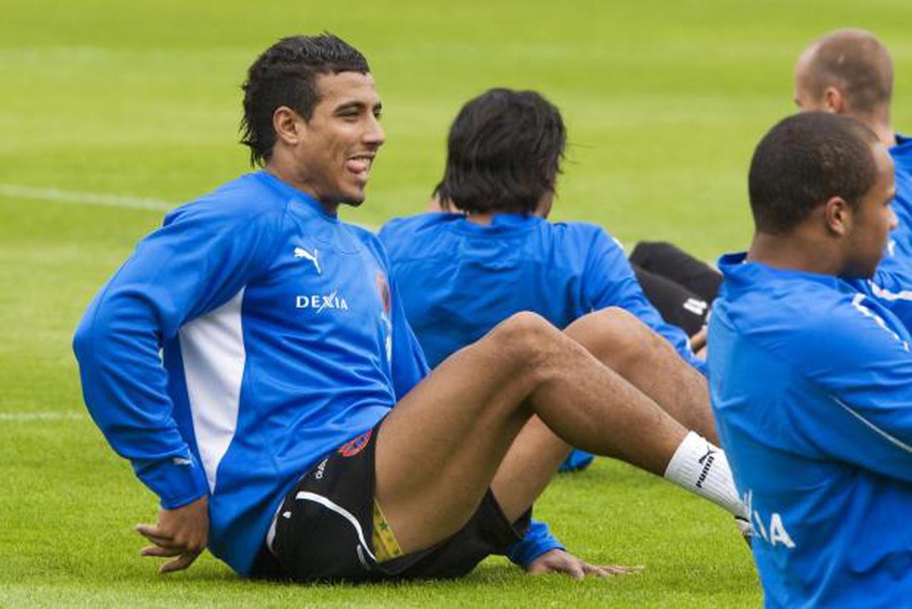 Footballers in underwear: NABIL DIRAR