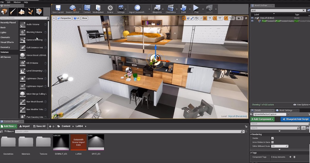 First look at Unreal Studio workflow | Computer Graphics Daily News