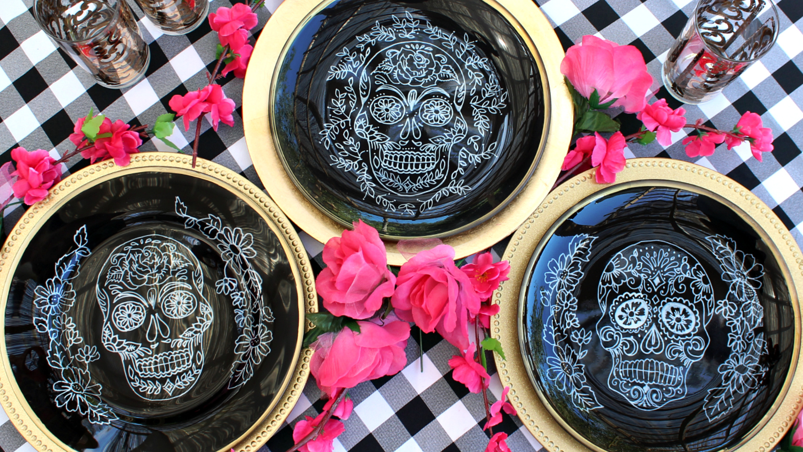 Mark Montano: Sugar Skull Plates DIY