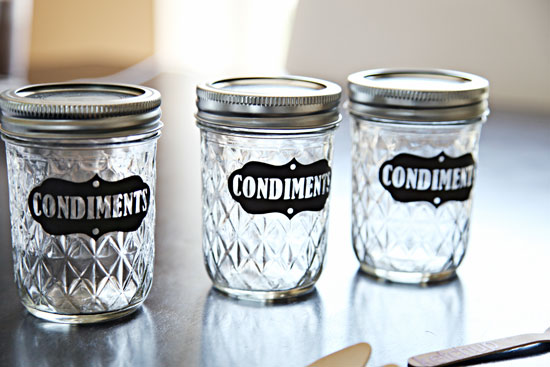 IHeart Organizing: Cute Condiment Jars, A Promo and a GIVEAWAY!