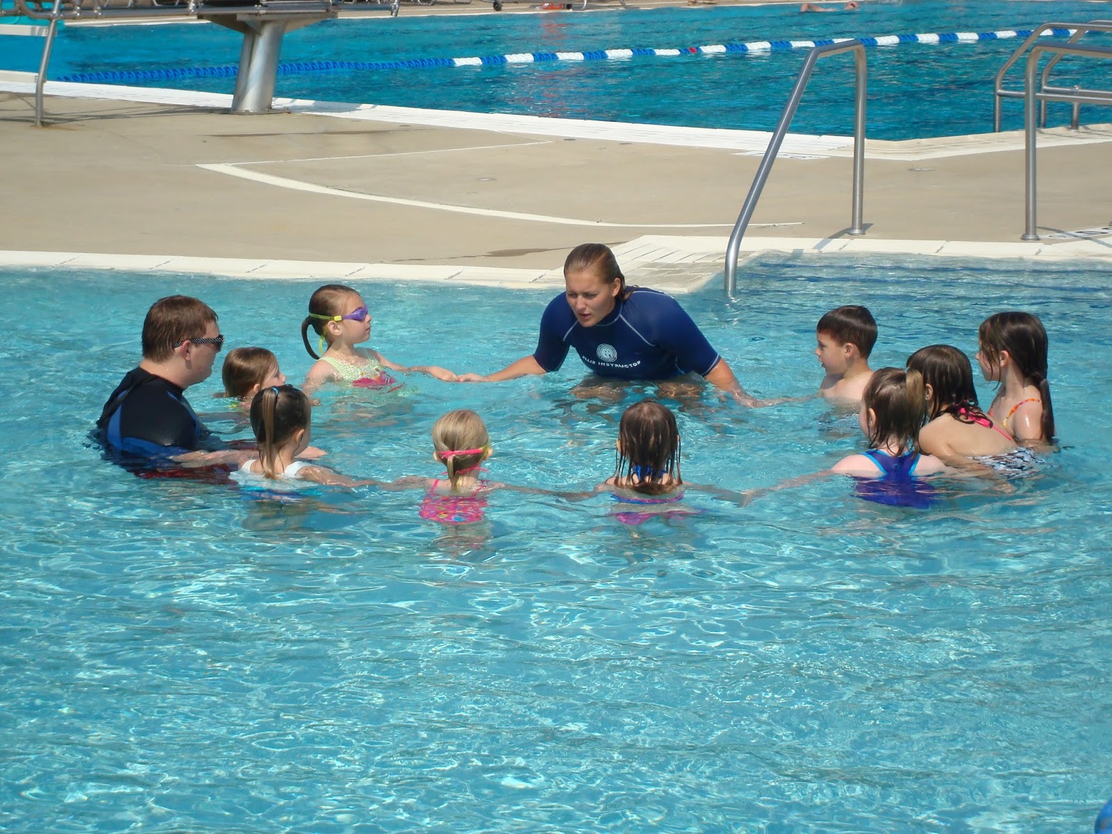 Precious girls: Swim Lessons