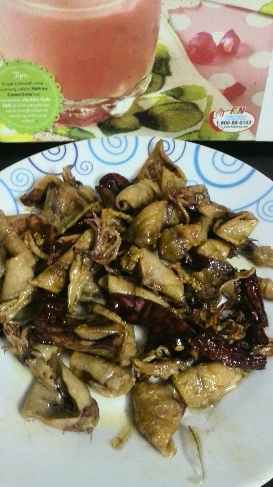 namakucella: YAU MAK TAM & SOTONG KERING