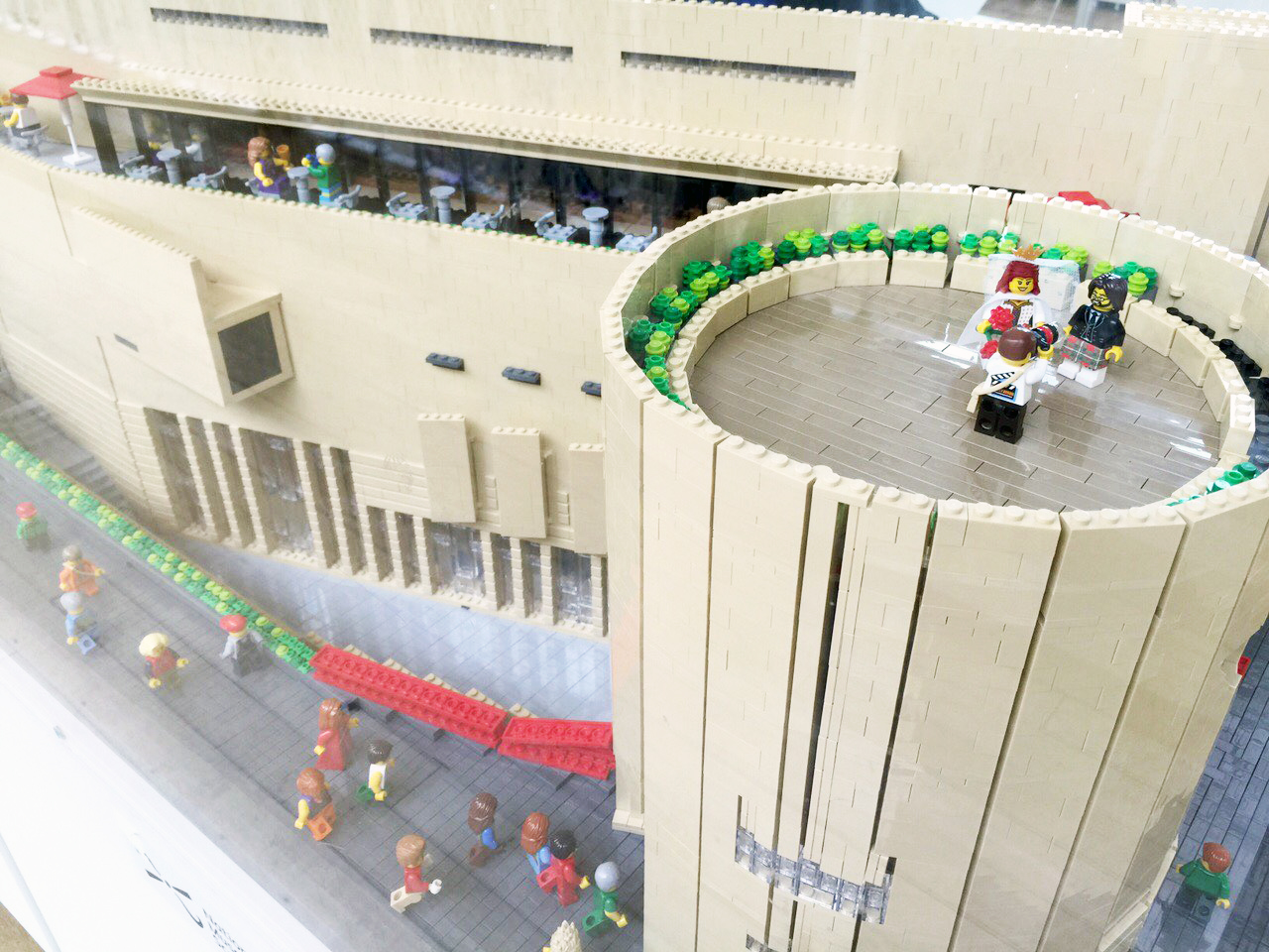 Just Toys: the national museum of scotland made from LEGO