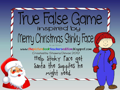 Merry Christmas Stinky Face by Lisa McCourt - Teaching Ideas | The ...