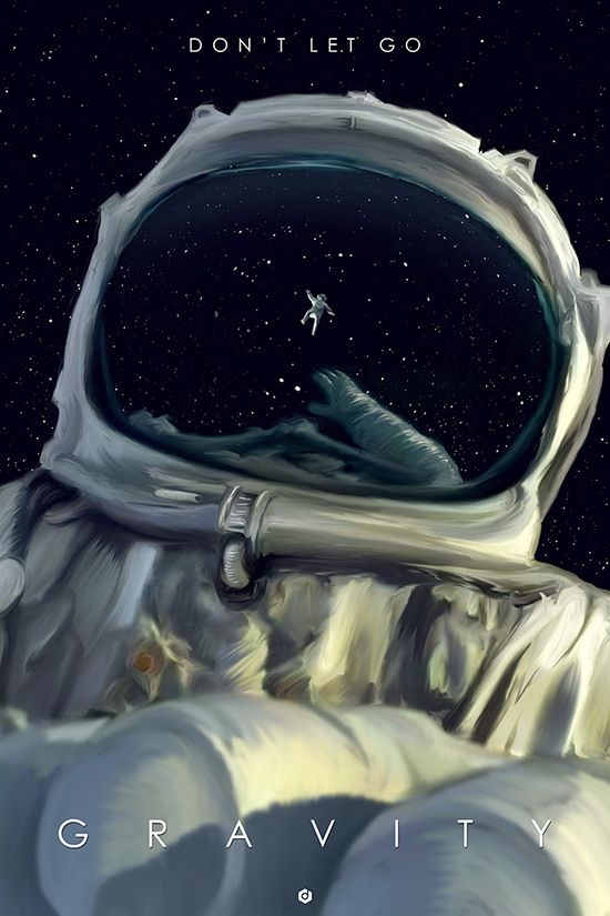The Geeky Nerfherder: Cool Art: 'Gravity' by Doaly