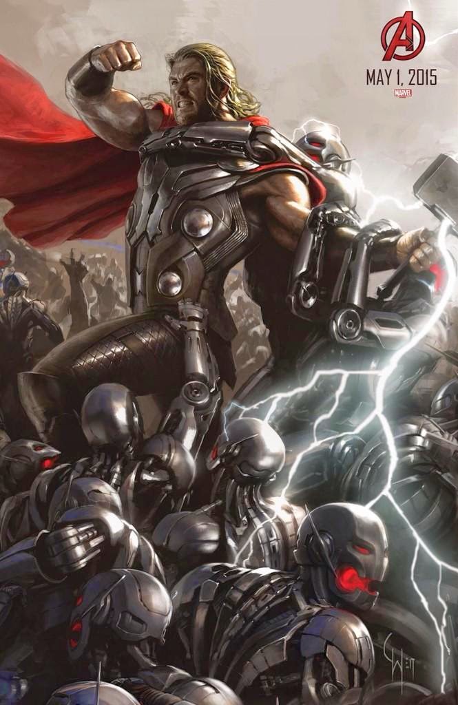 Comic-Con 2014: THOR and HULK Posters For AVENGERS: AGE OF ULTRON Revealed