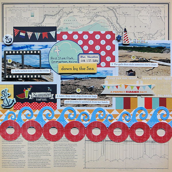 Midwest Scrapgarden: October scrapbook layouts for Simple Scrapper