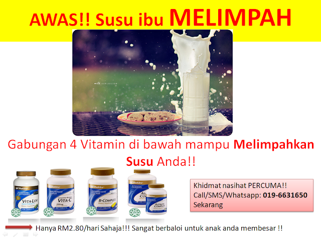 Cara banyakkan susu badan - VitaNutrisi