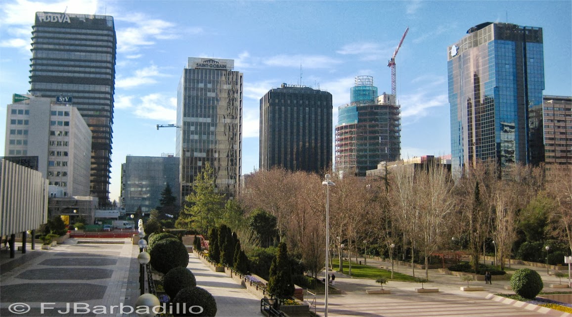 El último rincón: APUNTES DEL PAISAJE: AZCA de Madrid