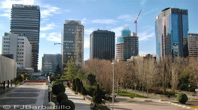 El último rincón: APUNTES DEL PAISAJE: AZCA de Madrid