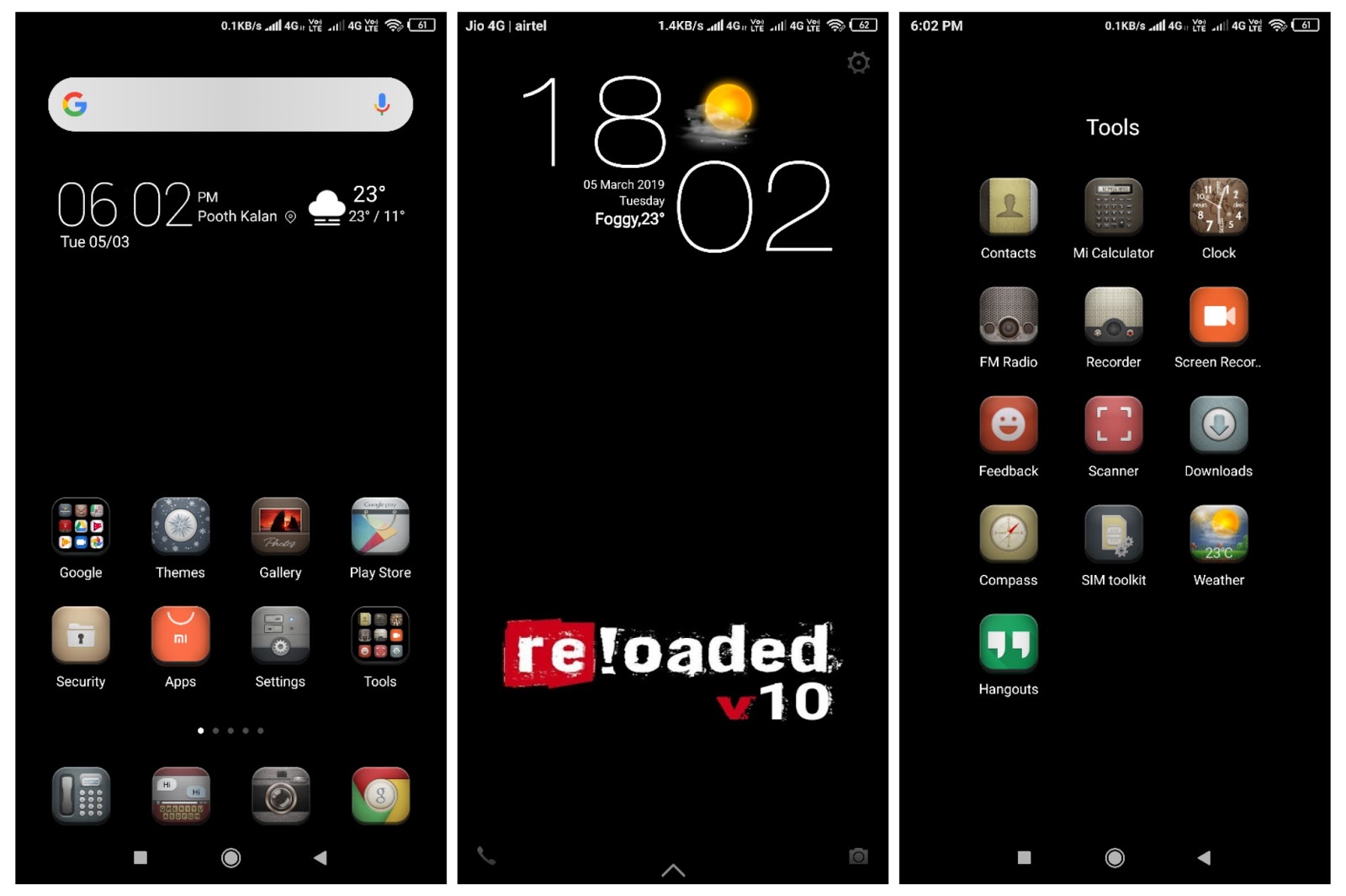 Reloaded V10 MIUI Theme For Xiaomi Mobile - MIUI THEMES