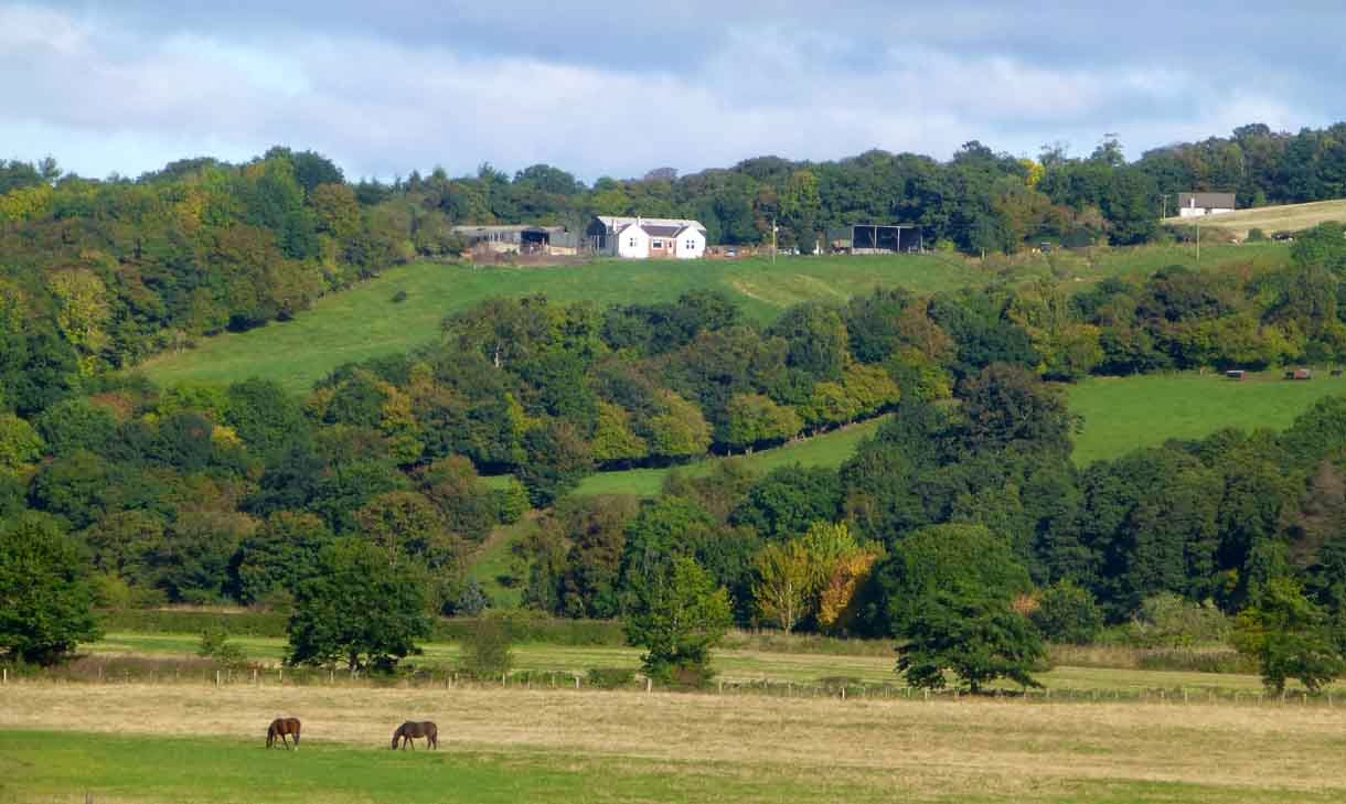 Alex and Bob`s Blue Sky Scotland: Upper Clyde Valley. Crossford ...