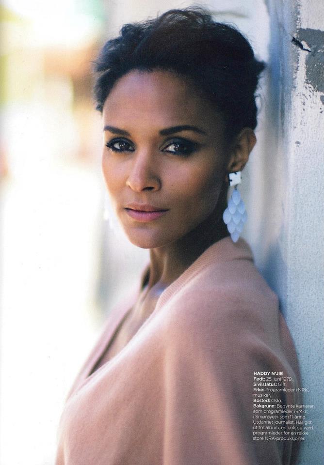 Haddy N`jie in cashmere from Cecilie Melli – CECILIE MELLI