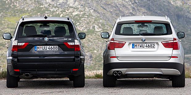 wallpaper zh: Comparison of the BMW X3 First Generation and Second ...