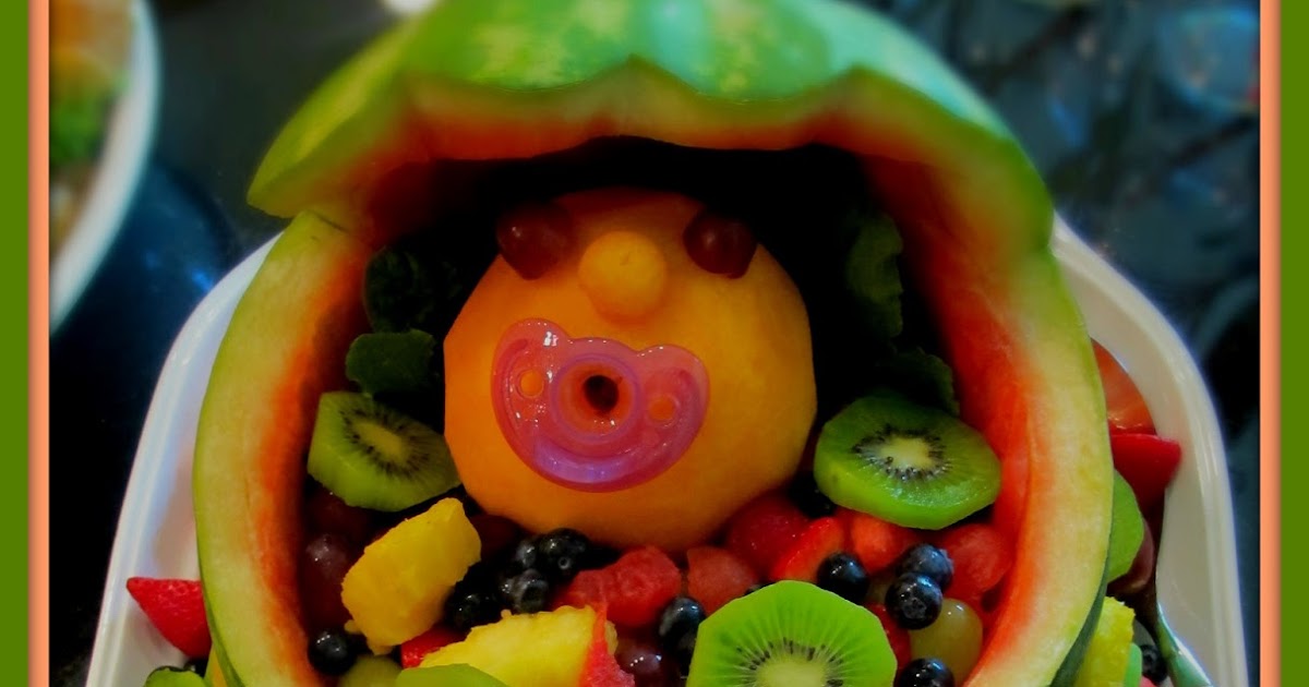 Sew what's cooking with Joan!: How to carve a watermelon baby carriage!