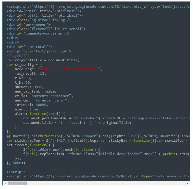Membuat Syntax Highlighter Dark Mode
