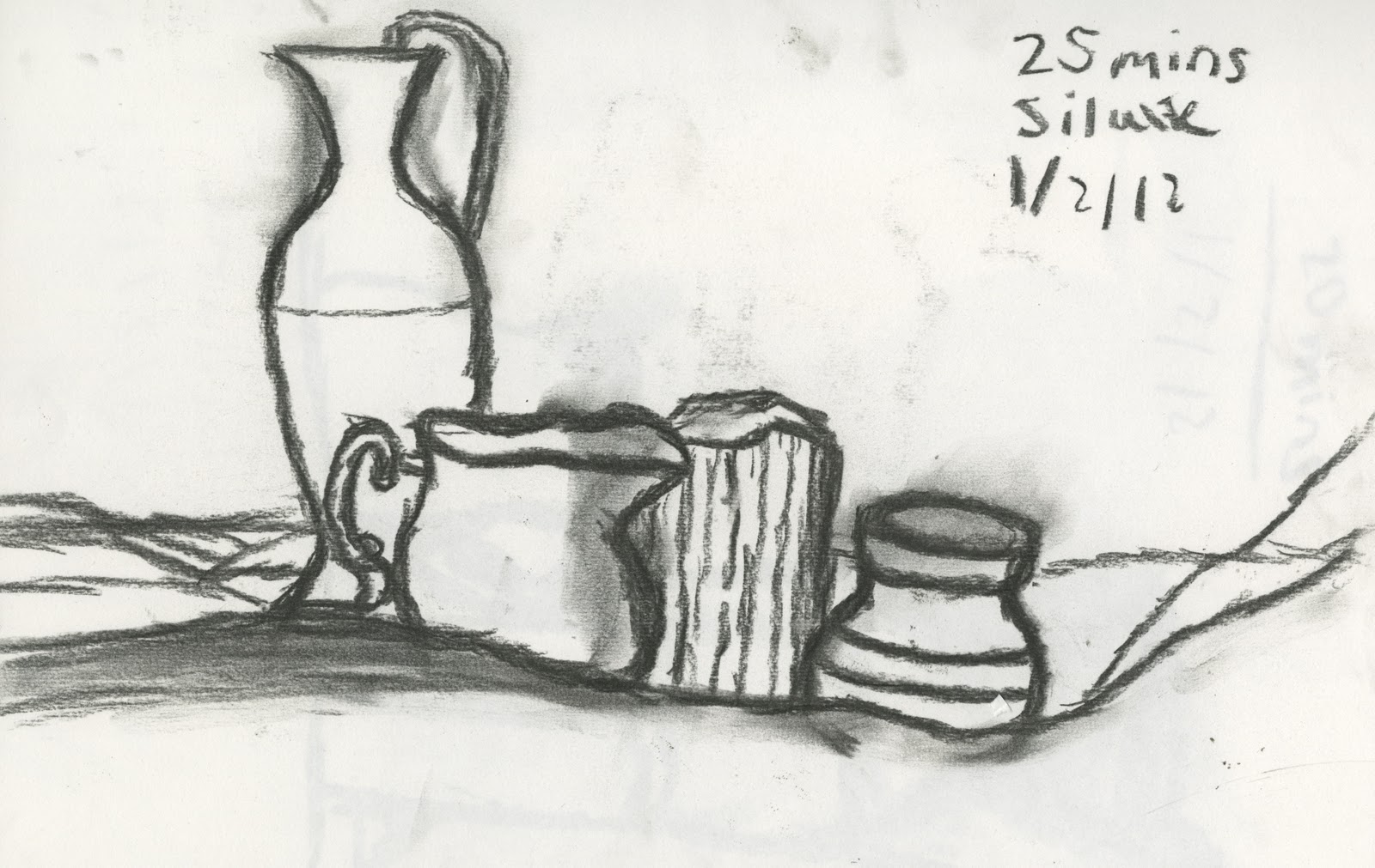 Second Observational Drawing Blog - Daniel Jacobs: Week 2 - Mass, Form ...