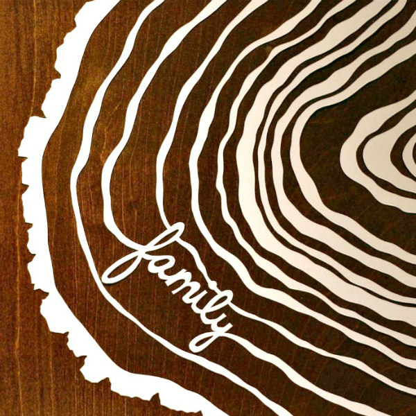 Family Tree Paper Cutting