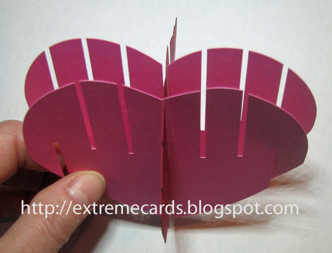 Solid Sliceform Heart