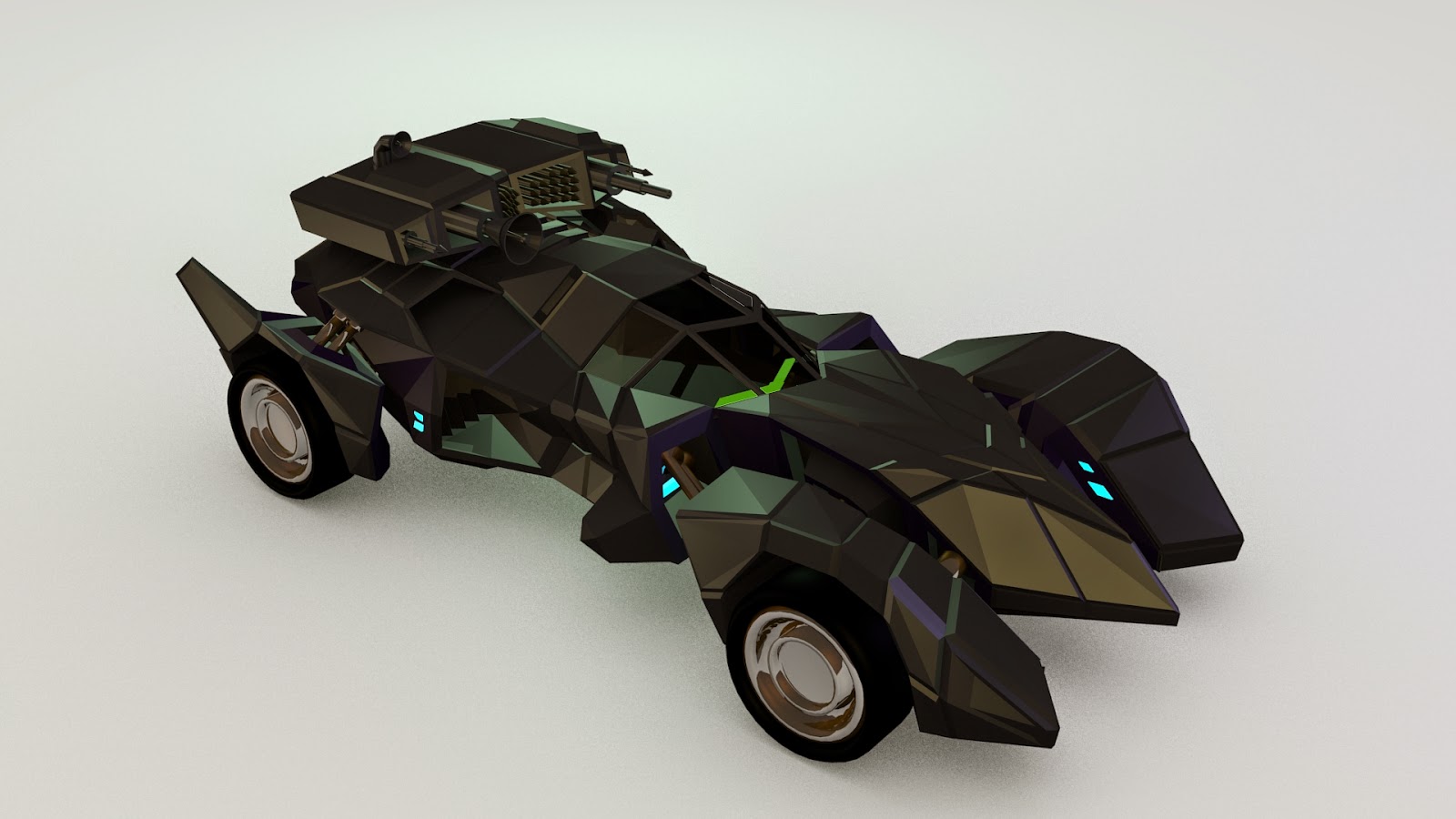Inaccessible is Accessible: Batmobile Armored Ver2.0