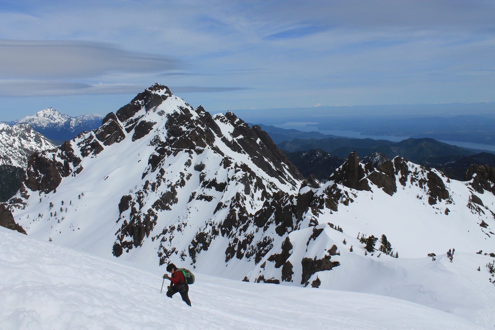 Walks with Moss: Ellinor Winter Glissade with the PWC and Mount Walker