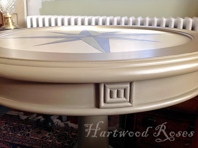 Hartwood Roses: Mariner's Compass Rose Tables ... All Finished!