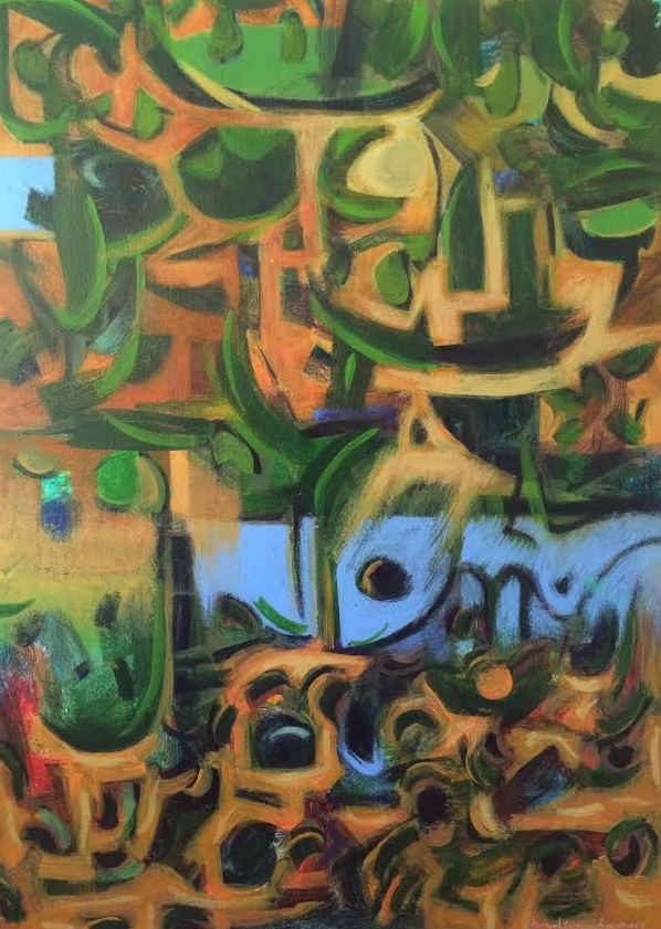 La poderosa y alucinante neofiguración (¿o abstracción?) de Ángel Guzmán