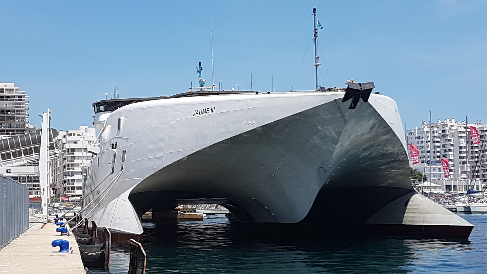 FERRYBALEAR: El Fast Ferry "Jaume II" de Baleària, se queda sin ...