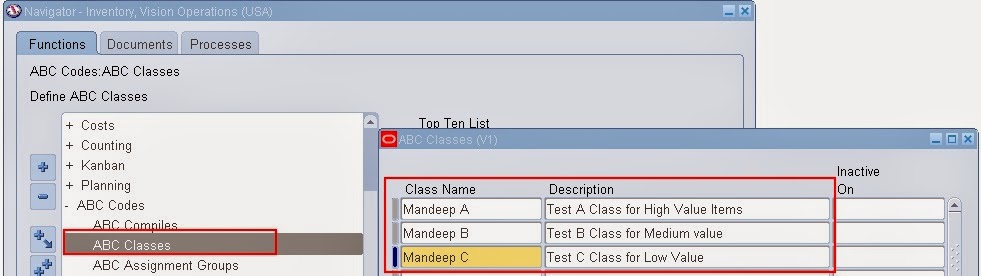 ABC Analysis |Simplifying Oracle E Business Suite