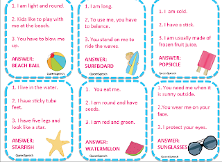 Straight Up Speech: What am I? Summer Edition