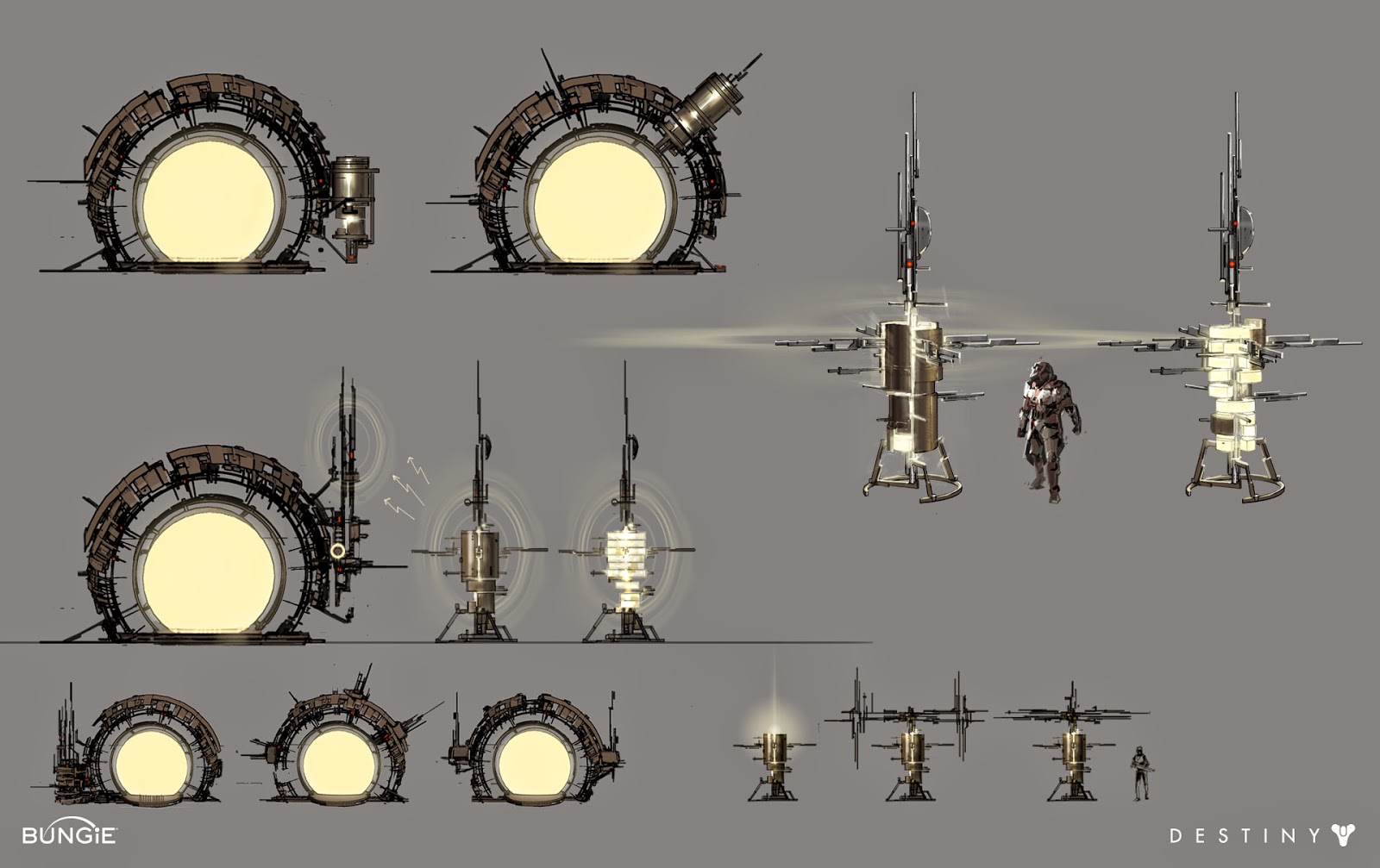 dorje: Destiny: Warp Gate Sketches